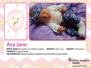 Ava Jane - CHI St. Joseph's Health